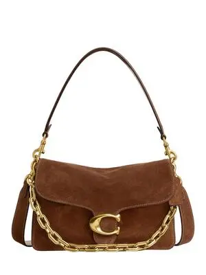 COACH Chain Tabby Shoulder Bag - Brass/warm Brown
