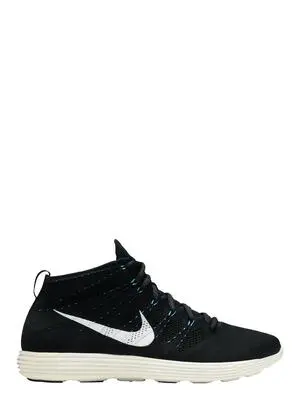Nike Lunar Flyknit Chukka Sneakers - Black