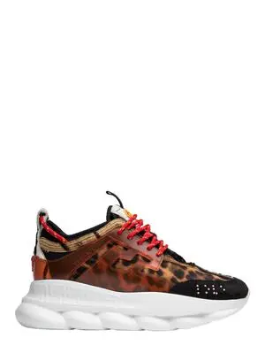 Versace Chain Reaction Sneakers - Multicolor
