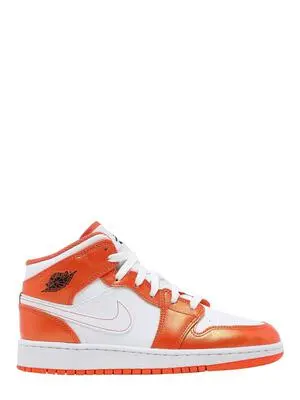 JORDAN Air Jordan 1 Mid SE GS Sneakers Orange