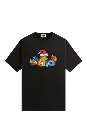 Kith X The Grinch Presents Tee - Black