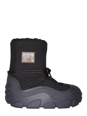 Acne Studios Platform Snow Boots - Black
