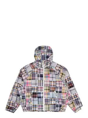 Supreme X Goodenough Patchwork Madras Hooded Jacket - Multicolor