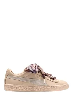 PUMA Basket Heart Mimicry Sneakers - Cream