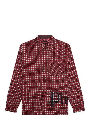 PLEASURES Cross Work Shirt - Red