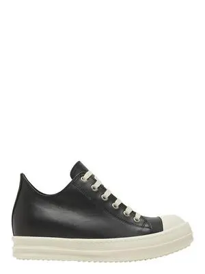 Rick Owens Edfu Low Top Sneakers - Black