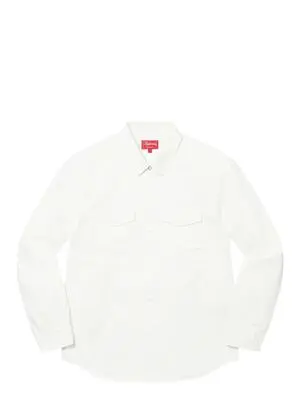 Supreme X Raymond Pettibon Work Shirt - White