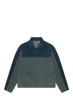DENIM TEARS X Levi's Fleur De-lis Denim Track Jacket - Blue