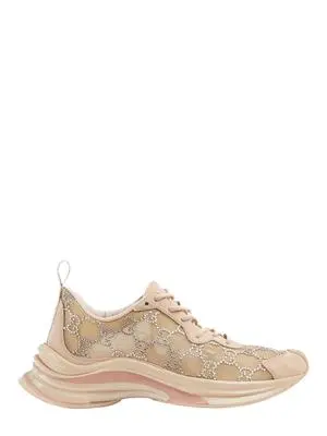 Gucci Gg Crystal Run Sneaker - Cream