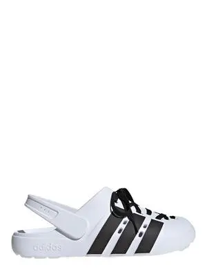 Adidas Adilette Clog 2.0 With Laces - White