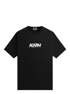 Kith For Peanuts Snoopy Run Fast Logo Tee - Black
