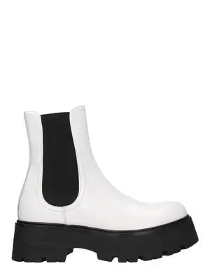 Alexander McQueen Rave Chelsea Boot - White