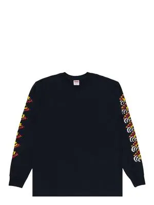 Supreme Strawberries Long-sleeve Tee - Blue