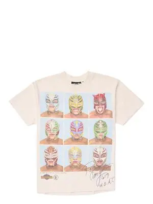 HELLSTAR X Wwe Rey Mysterio T-shirt - White