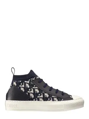 Dior Walk'n' Oblique High-top Sneakers - Blue