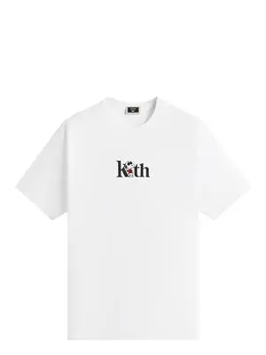 Kith For Peanuts Joe Cool Serif Tee - White