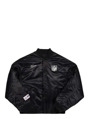 WILLY CHAVARRIA X Kendrick Lamar X Nfl G. National Bomber Jacket - Black
