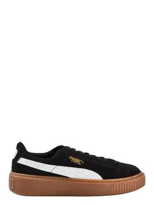 PUMA Suede Platform Sneakers - Black