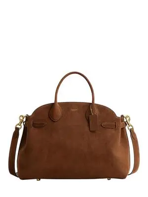 COACH Soft Empire Carryall Bag 40 - Brass/warm Brown