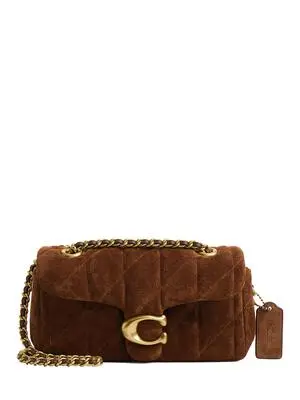 COACH® Tabby Shoulder Bag 20 With Quilting - Brass/warm Brown