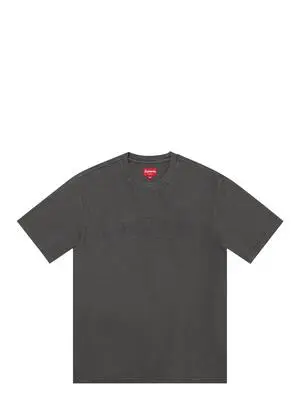 Supreme Embossed Vines Top - Black
