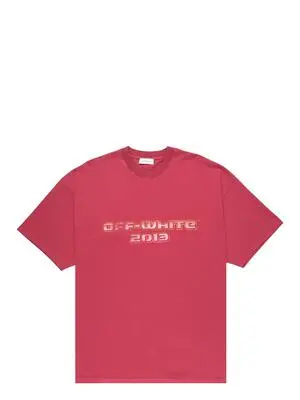 Off-White Digit Bacchus Over T-shirt - Red