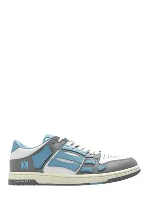 Amiri Skel Top Low Varsity Sneakers - Blue