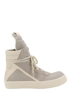 Rick Owens Geobasket High Sneakers - Grey