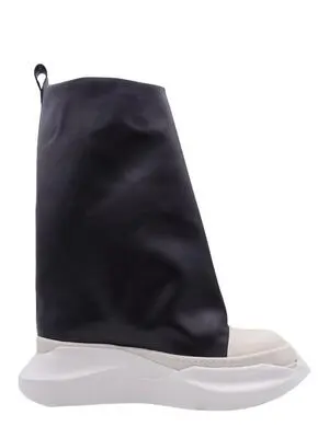 Rick Owens Fogachine Sneaks Boots - Black