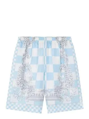 Versace Printed Shorts - Blue