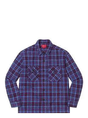 Supreme Heavy Flannel Shirt - Purple