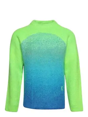 ERL Gradient Rainbow Sweater - Green