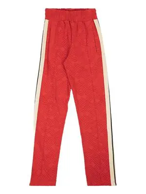 Palm Angels Terry Logo Track Pants - Red