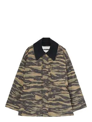JIL SANDER Camouflage Field Jacket - Multicolor