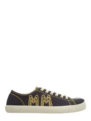MAISON MARGIELA Tabi Embroidered Logo Sneakers - Blue