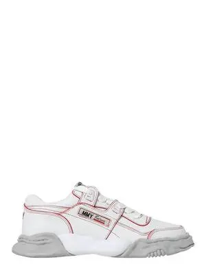 Mihara Yasuhiro Parker Og Sole Leather Low Sneakers - White
