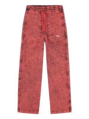 DIESEL® D-martians Ne Fs Sweat Jeans - Red