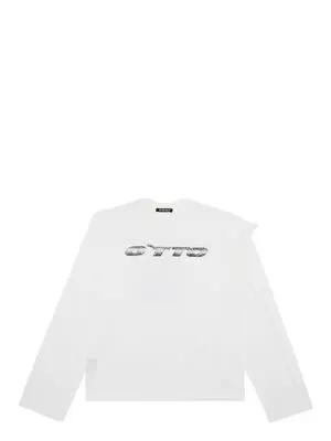 Ottolinger Grafik Long-sleeve - White