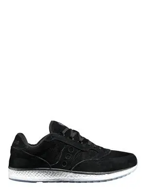 Saucony Freedom Runner Suede Sneakers Black