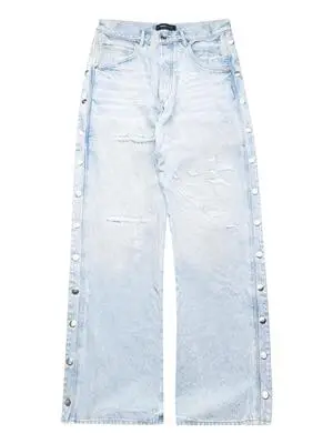 PURPLE BRAND Tearaway Vintage Jeans - Blue