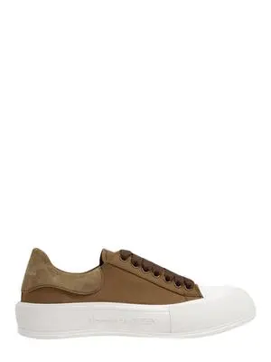 Alexander McQueen Deck Plimsoll - Green