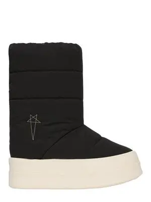 Rick Owens Stivali Imbottiti Mega Bumper Lunar - Black