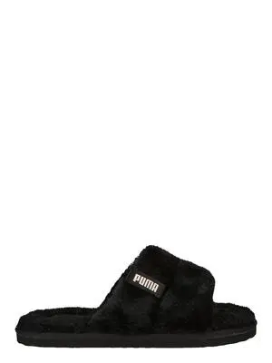 PUMA Fluff Remix Bx Slides - Black