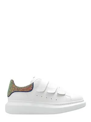 Alexander McQueen Oversized Triple Strap Sneakers - White