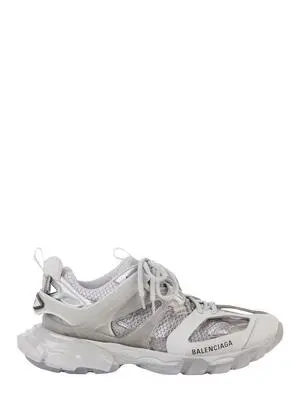 Balenciaga Track Sneaker With Clear Sole - Grey