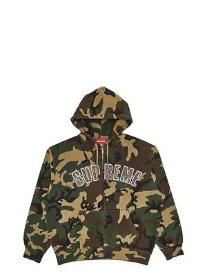 Supreme X B.b. Simon Zip Up Hooded Sweatshirt - Multicolor