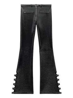 COURREGES Multi-Buckle Bootcut Trousers