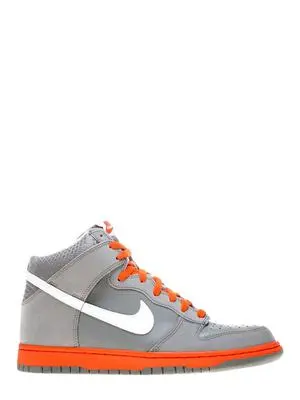 Nike Dunk High Top Sneakers - Grey