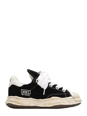 Mihara Yasuhiro Blakey Puffer Og Sole Canvas Low Sneakers - Black