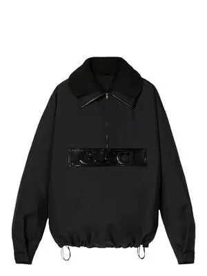 Gucci Techno Garbardine Caban - Black